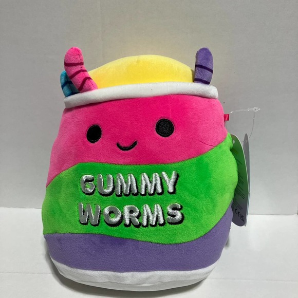 Squishmallows | Toys | Squishmallows Silver Gummy Worms 67 New | Poshmark